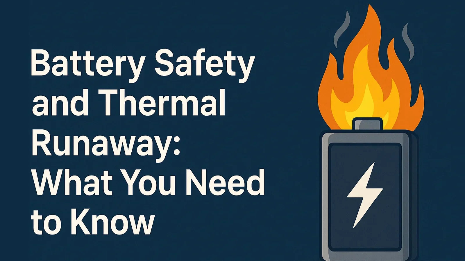 Battery Safety and Thermal Runaway: What You Need to Know – FOSSiBOT-UK
